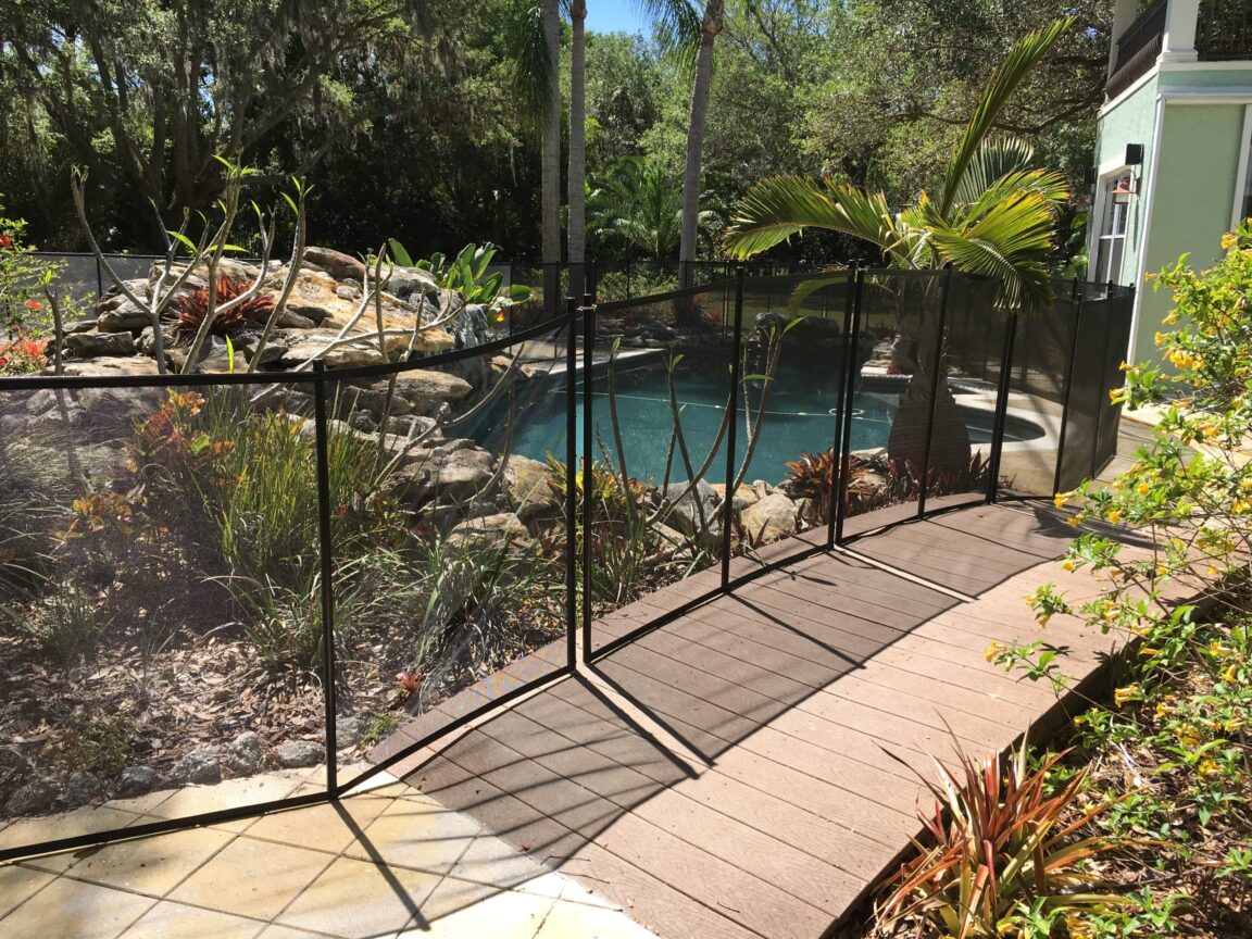 Baby Barrier Pool Safety Fence - BABY BARRIER® Pool Fence